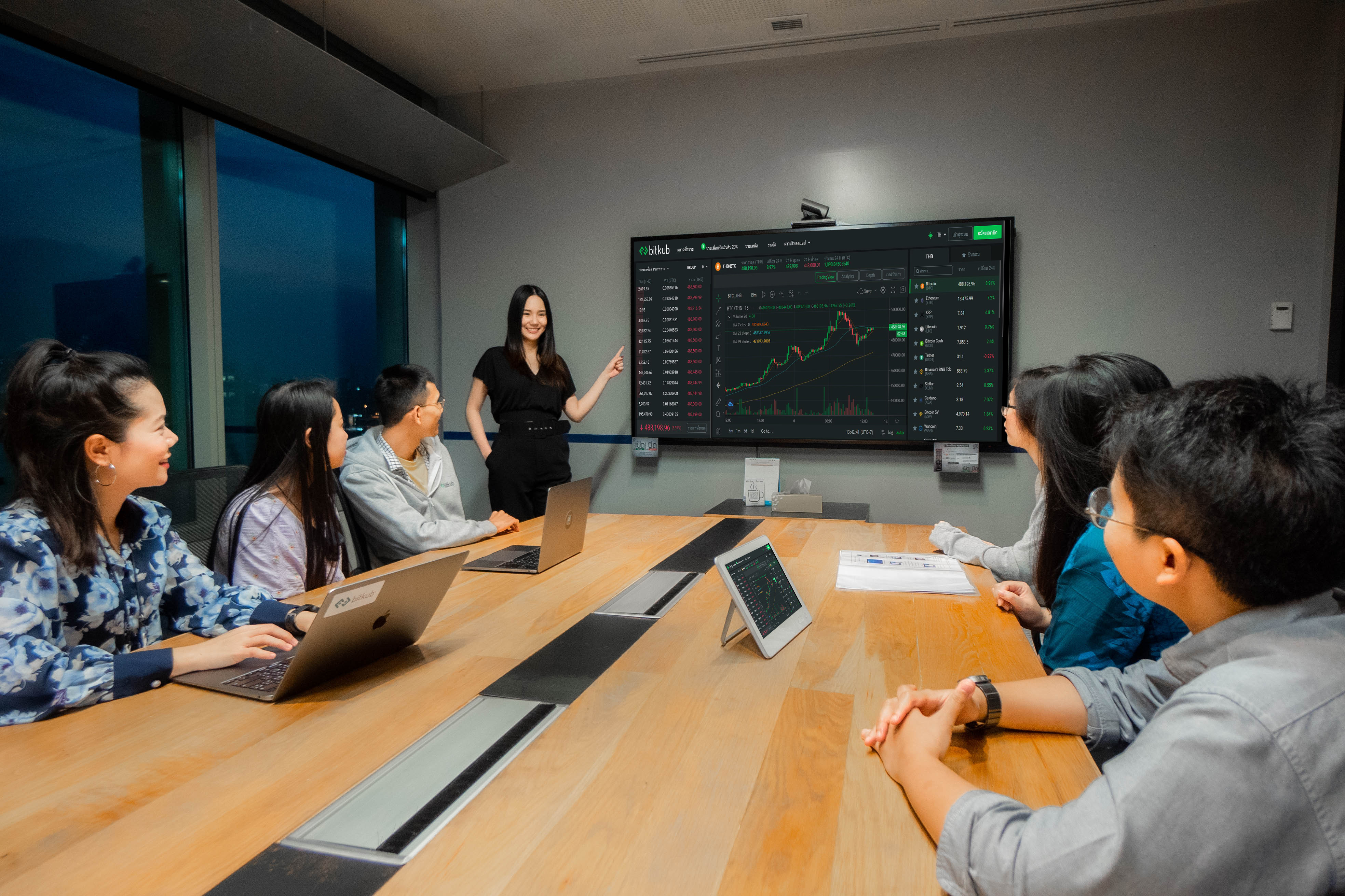 Bitkub Online Office Photos in Bangkok | WorkVenture